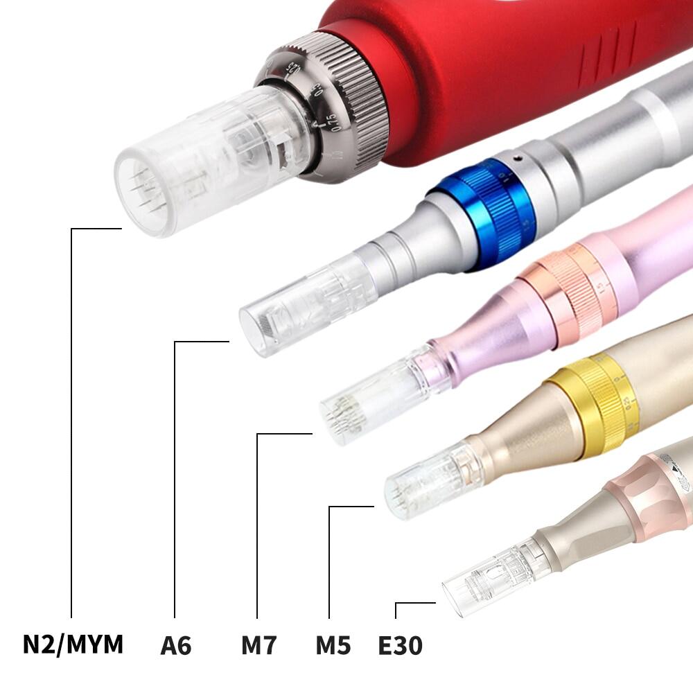 10/50PCS Electric derma Pen M7 Needles Bayonet 9 /12/ 36 pins/Nano ...