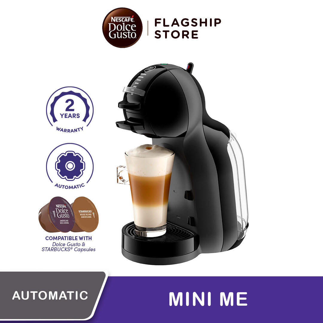 NESCAFÉ® Dolce Gusto® Mini Me Coffee Machine [WHITE/ BLACK] | Lazada
