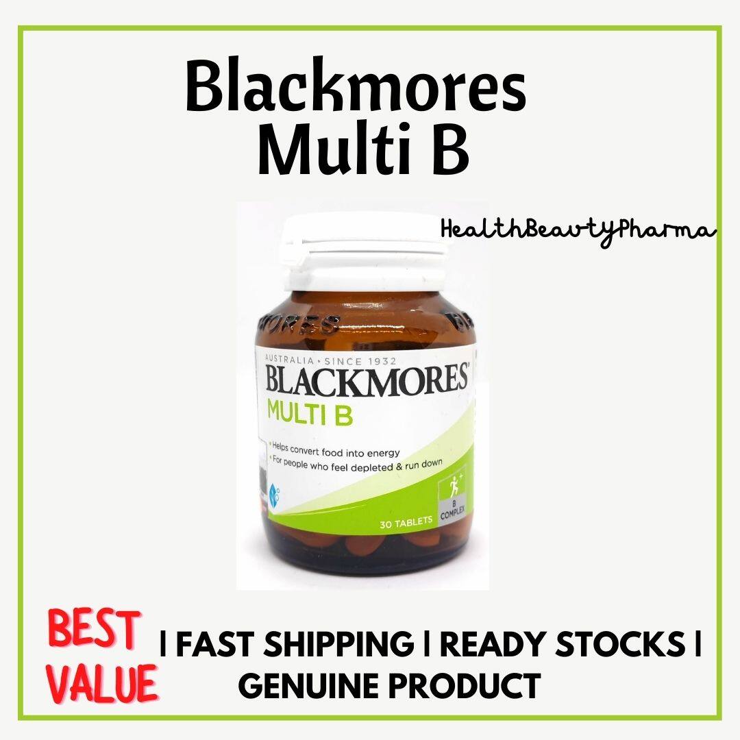 Blackmores Multi B 30 tablets (For Stress & Energy) | Lazada