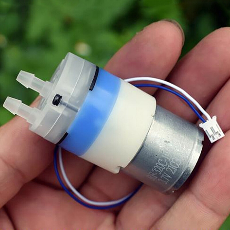 Micro Water Pump 3.7V DC Motor 320 Small Water Diaphragm Pump Self ...