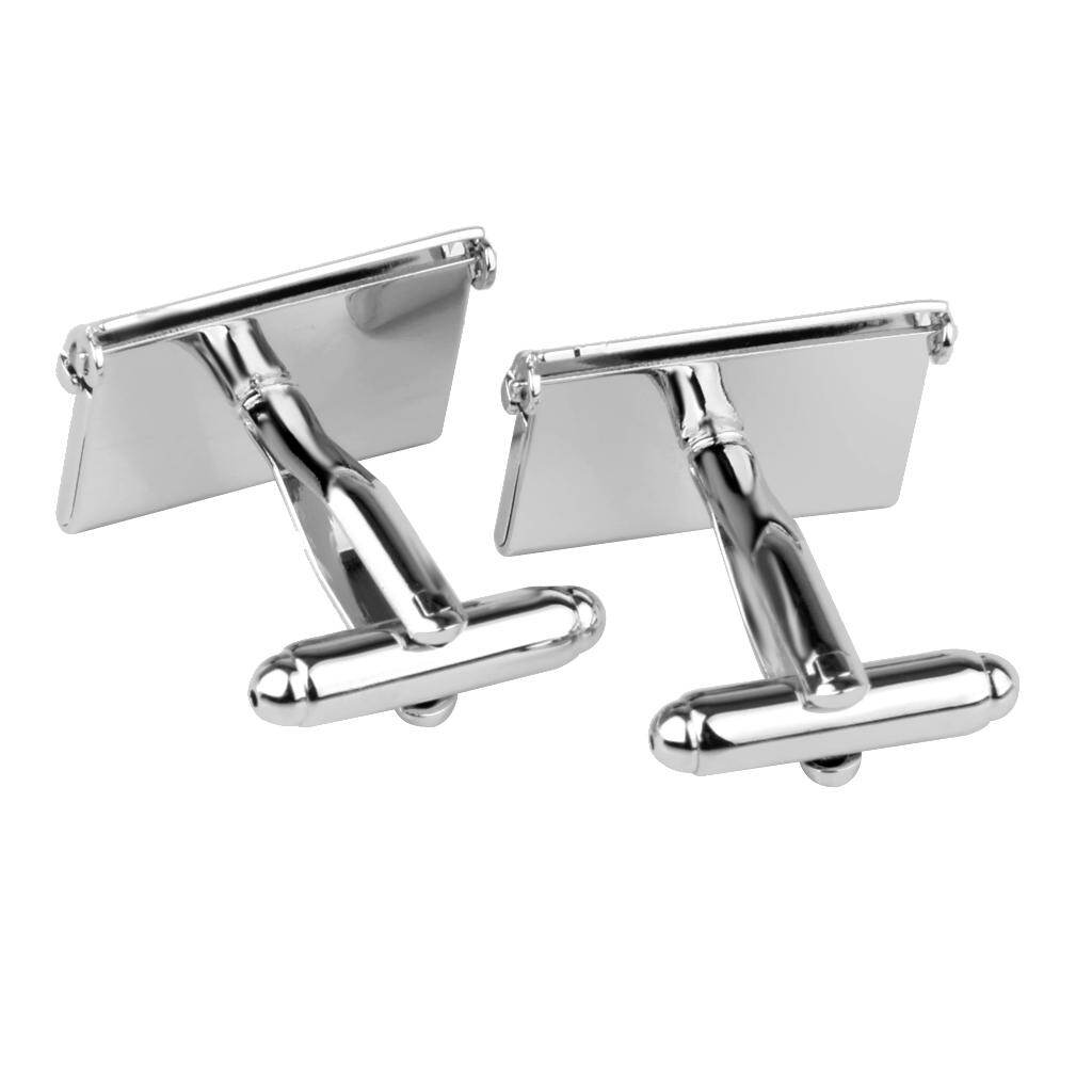 Footful Mens Shirt Cufflinks Business Suit Envelope Shape Cuff Links ...