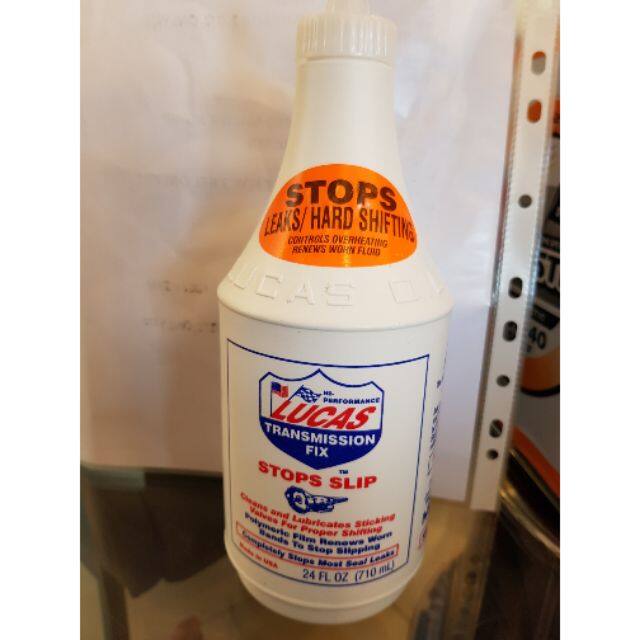 Lucas Transmission Fix Stop Slip Additive 24OZ 710ML | Lazada