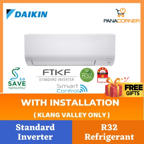 Daikin New Model R32 1 0hp Standard Inverter Wall Mounted Ftkf Series