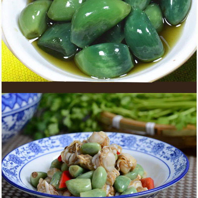 ZEJUN Jade Laba Garlic Green Garlic Vinegar ดอง กระเทียม กระเทียม 500g ...