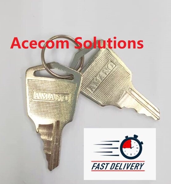 Original Amano EX3500N EX3500 BX6200 BX6400 Time Recorder Time Clock ...