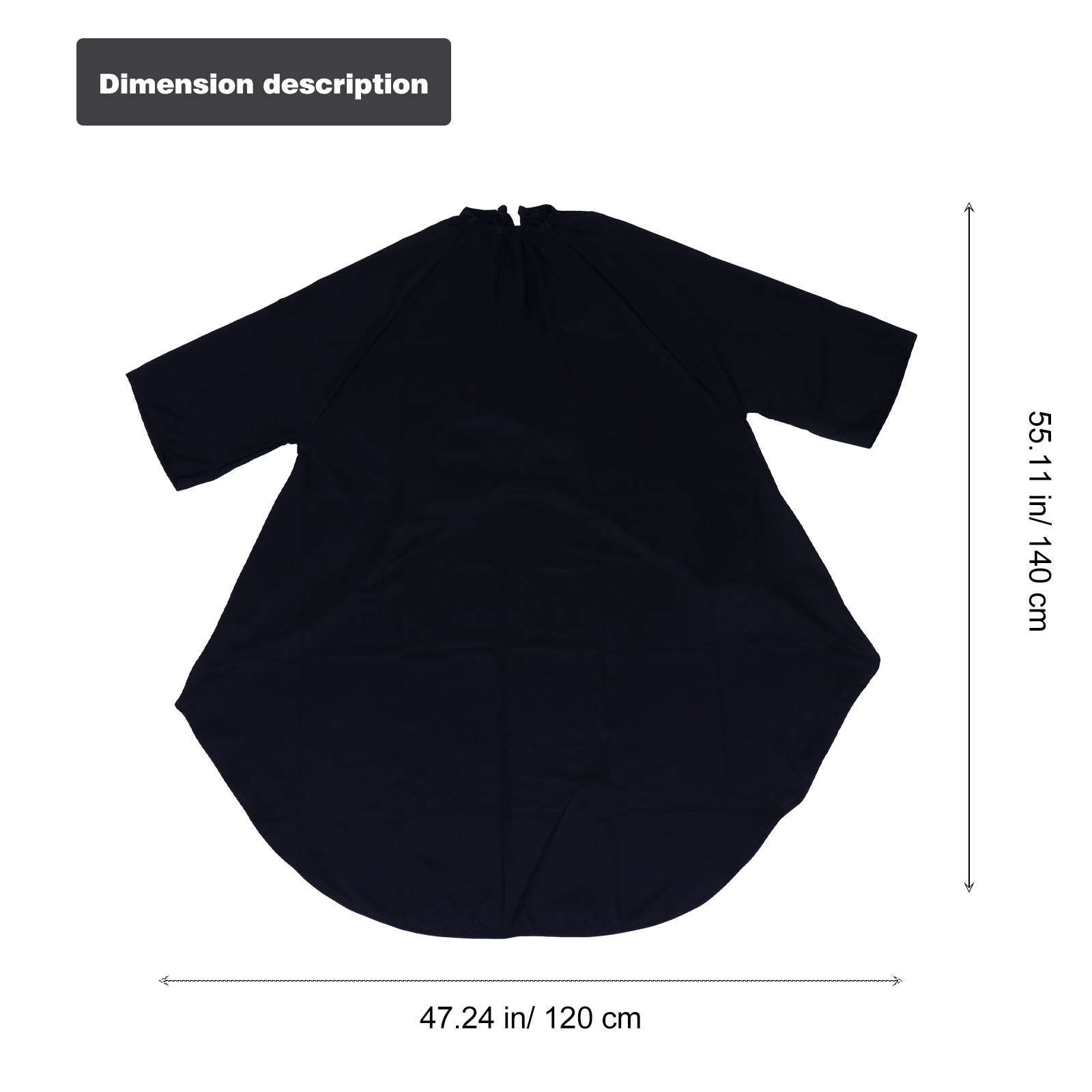 ROSENICE Hair Cutting Cape Professional Barber Styling Salon Cloak with Sleeves - MixASale