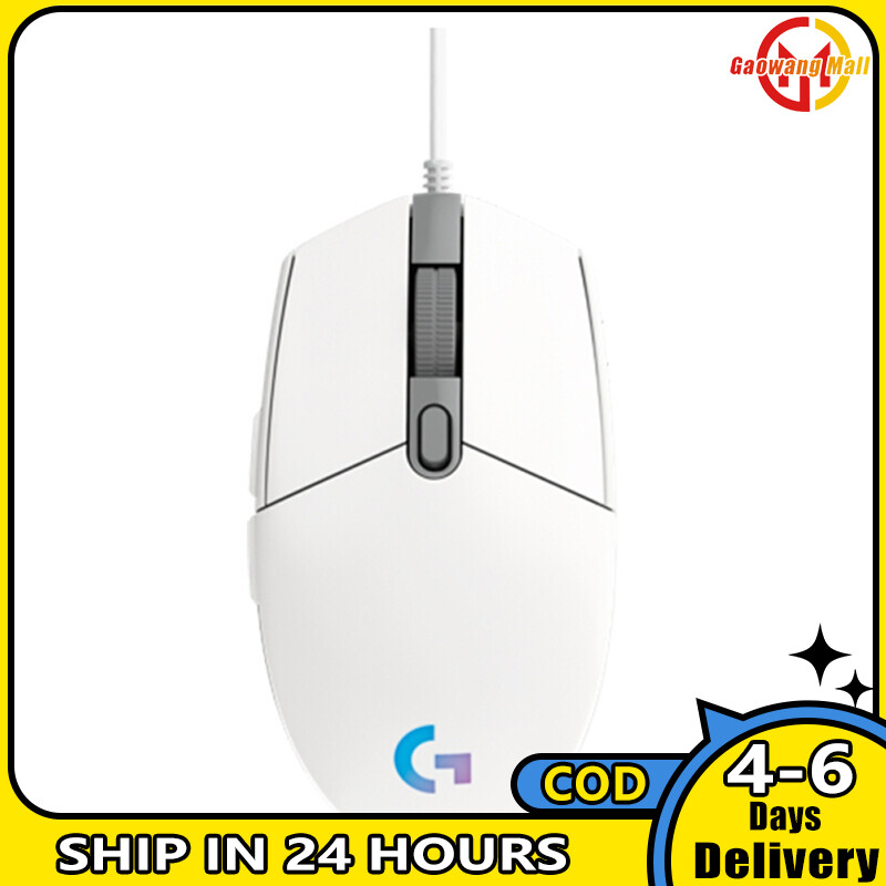 Logitech G102 Gaming เมาส์แบบมีสาย200-8000Dpi 6ปุ่ม Optical Mouse ...