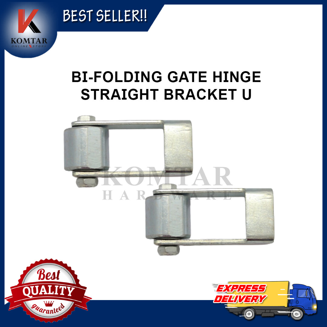 Bi-Folding Gate Hinge Straight Bracket (U) | Lazada