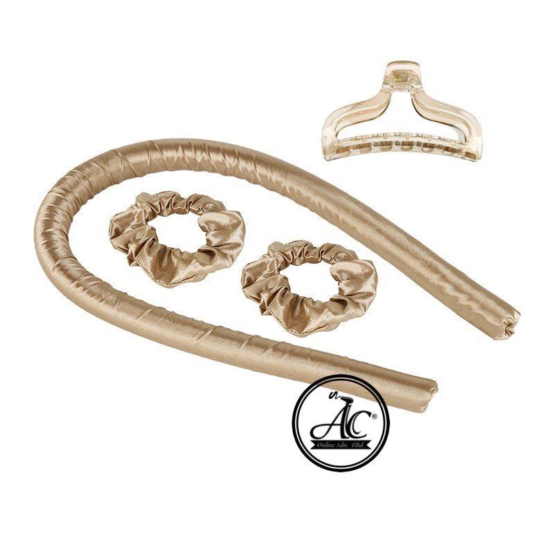 Sleeping curling tools Heatless Curling Rod Headband Hair Curler to ...