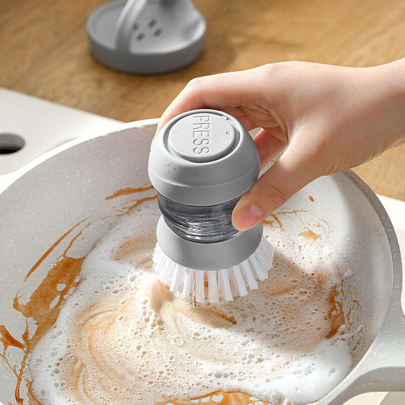 Tsuki กดพิมพ์อัตโนมัติ Liquid Filling แปรงขัดหม้อแปรงทำความสะอาดฐาน ...