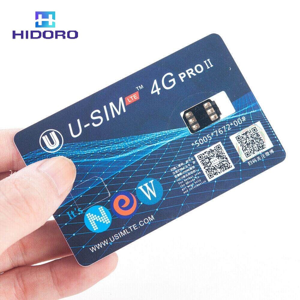 VDS410 DA U-SIM4G Pro II ปลดล็อคซิมการ์ดรองรับ Nano-SIM สำหรับ iOS 12 ...