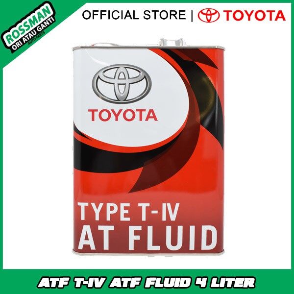 NEW Original Toyota ATF Type T-IV Automatic Gear Oil 4 Liter 08886 ...