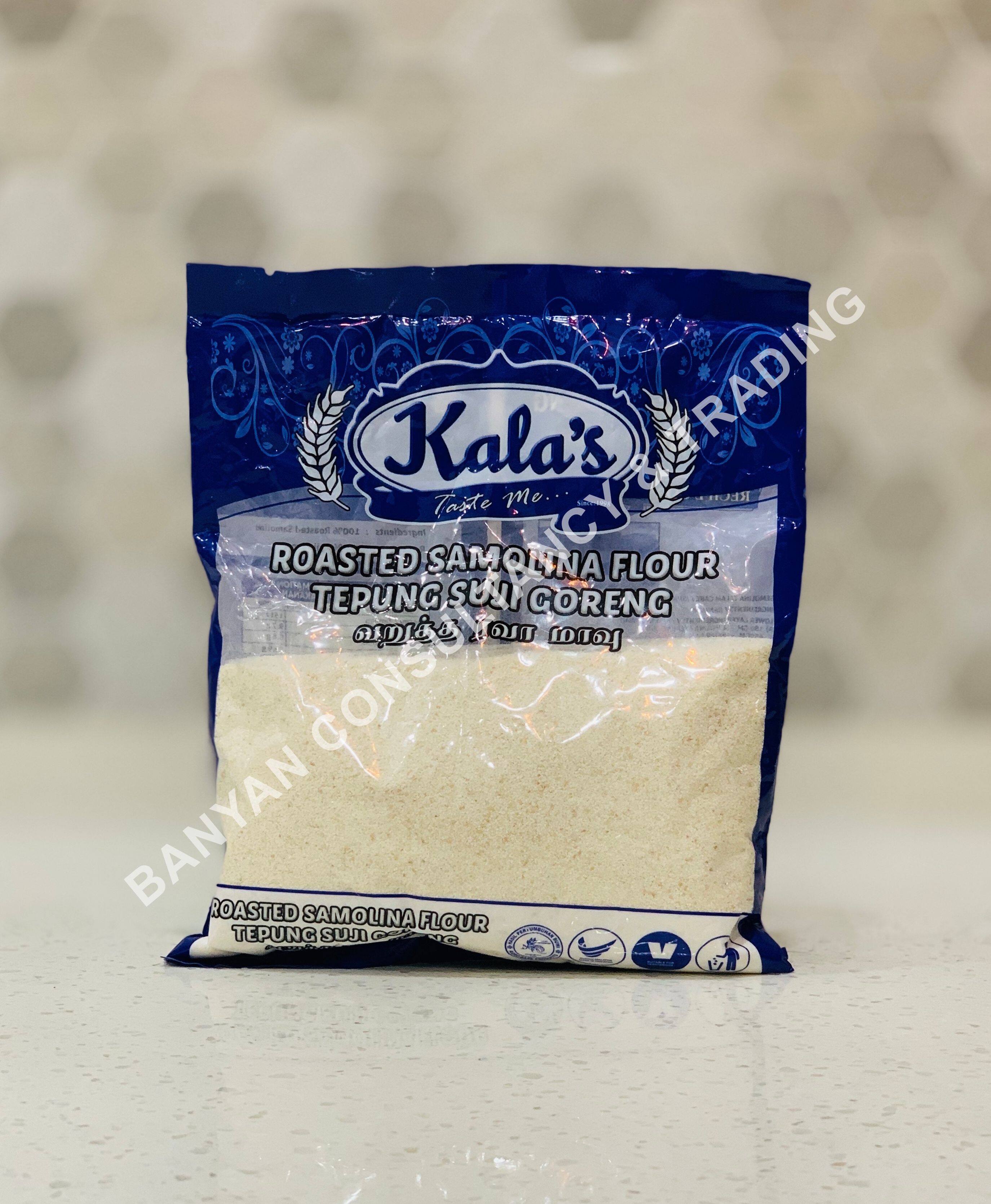 KALA'S Roasted Semolina Flour / Tepung Suji Goreng / Roasted rava ...