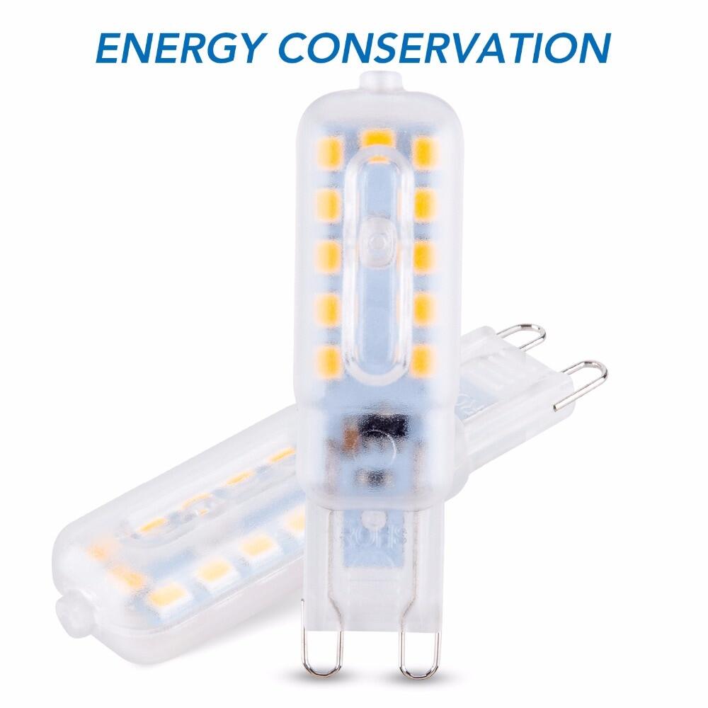CanLing G9 Led 220V G9 Mini Corn Light 2835 SMD Bombillas Led 3W 5W Ampul 240V Spot Light ...