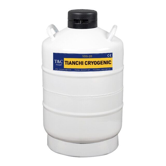 Liquid Nitrogen Tanks 15L Sperm Storage Containers Yds15 Cow Semen ...