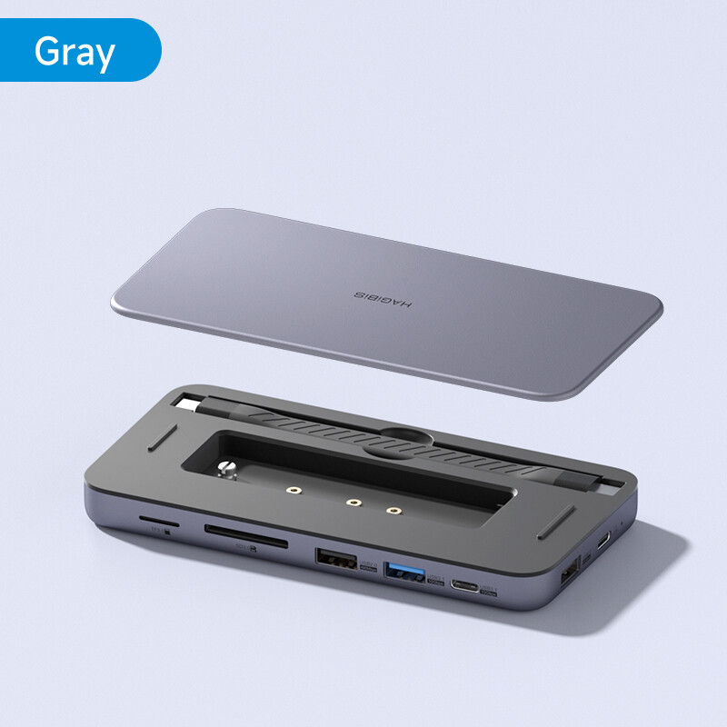 Hagibis USB C Docking Station Type C to 4K HDMI-Compatible Display M.2 ...