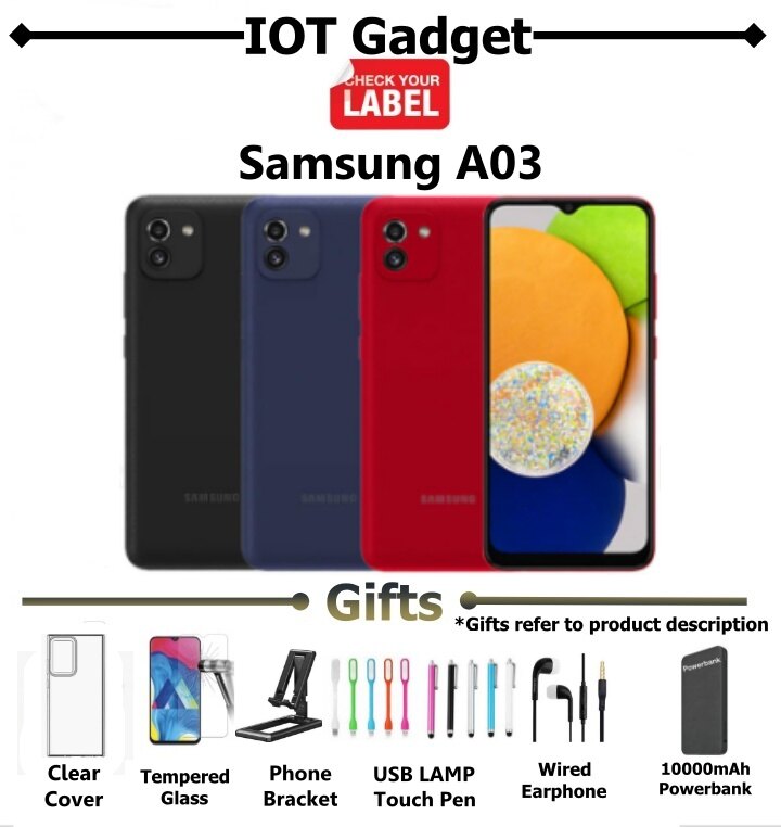 Samsung Galaxy A03 64GB Price in Malaysia & Specs - RM399 | TechNave