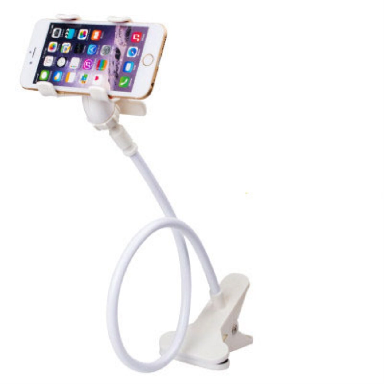 [ELEGANT] 360 Clip Mobile Phone Holder Stand Portable Flexible Lazy Bed ...