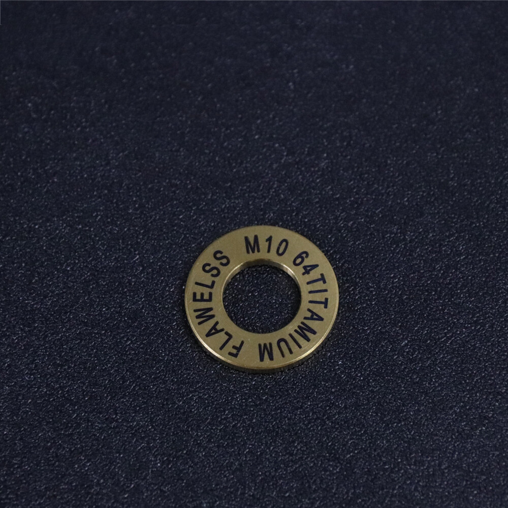 Flawless-Ti Gr5ไทเทเนียมแบนเครื่องซักผ้า M6 M8 M10ที่มีอยู่ - Flawless ...