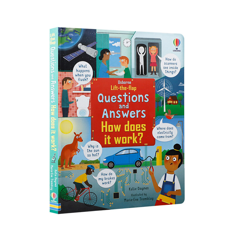 Usborne Lift-the-Flap Questions and Answers How Does It Work? Children ...