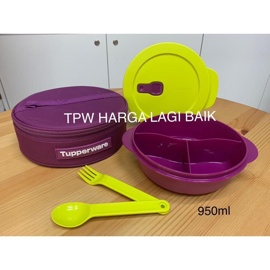 Tupperware Crystalwave Lunch Set | Lazada