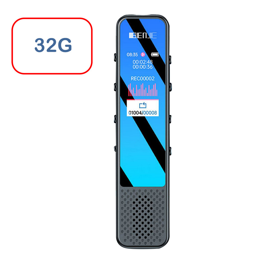 3Tech mall Digital Voice Recorder 16GB 32GB Intelligent Noise Reduction ...