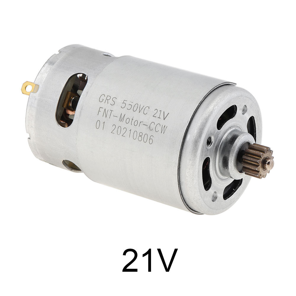 RS550 10.8V 12V 14.4V 16.8V 18V 21V 25V 21500 - 29000RPM DC Motor with ...