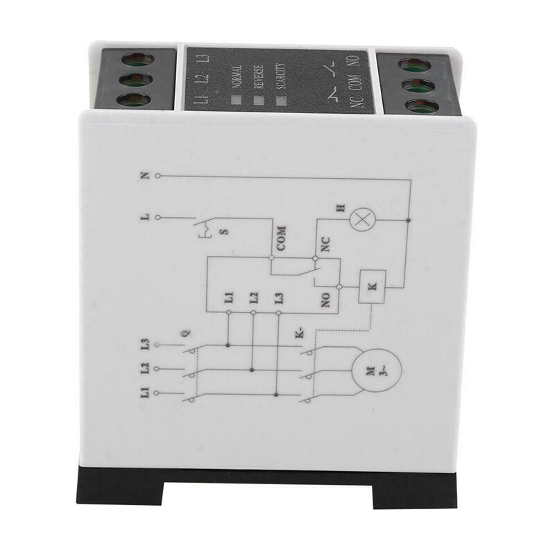 TG30 3 Phase Phase Failure Loss Sequence Relay Electronic Protection 220-380VAC - pingmeng66 ...