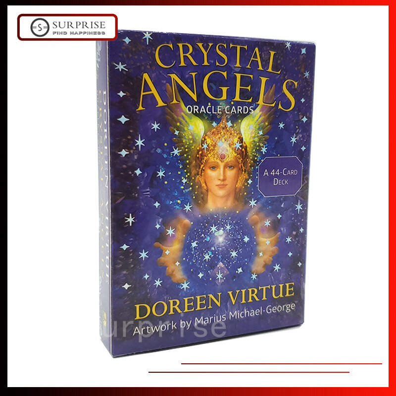 Crystal Angels Oracle Cards 44 Sheets Tarot Cards Divination Card ...