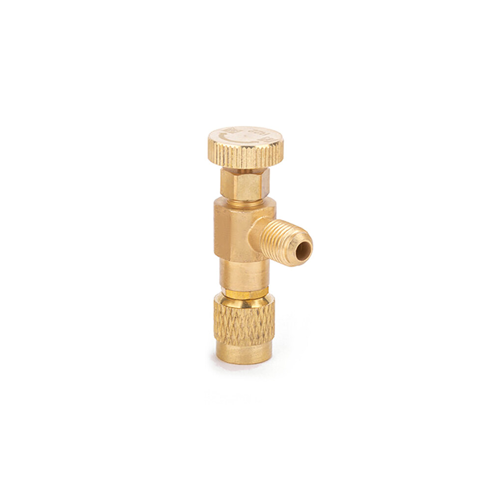 KKmoon R22 Refrigerant Charging Valve 1/4 Inches - 1/4 Inches Copper ...