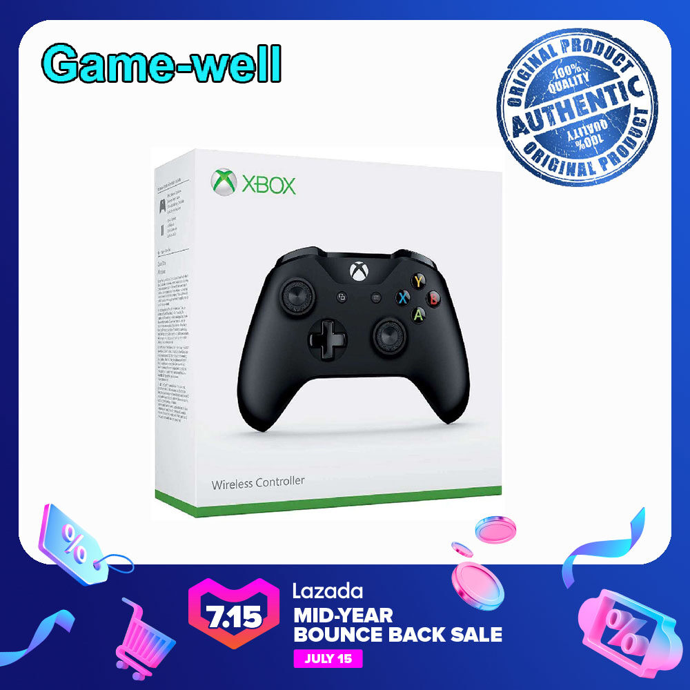 Original authentic XBOX ONE Slim wireless Bluetooth Controller black ...