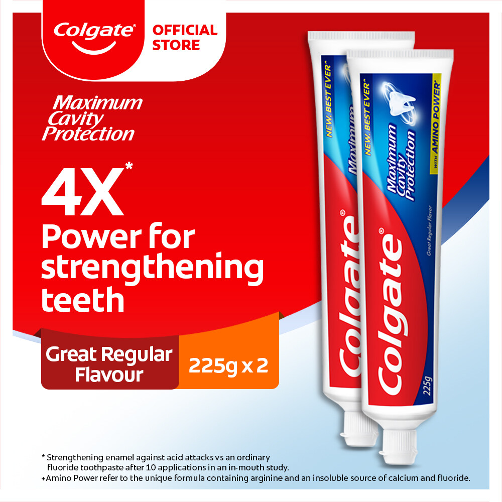 Colgate Maximum Cavity Protection Great Regular Flavour Toothpaste ...