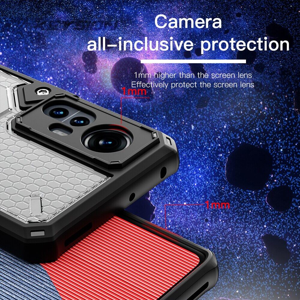 KEYSION เคสกันกระแทกสำหรับ Xiaomi Mi 12 12X 12 Pro 5G แหวนใสโทรศัพท์ฝาหลังสำหรับเล่นเกม Redmi 10 ...