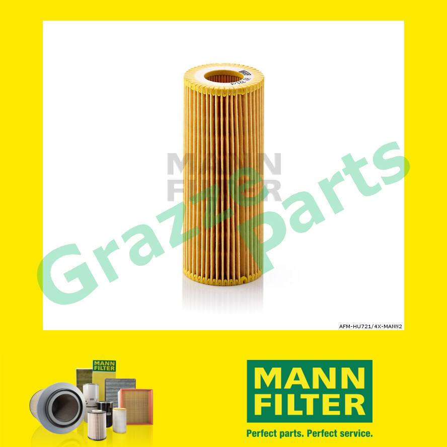 100% Original Mann Engine Oil Filter HU721/4X HU 721/4 X OX177/3 OX177 ...