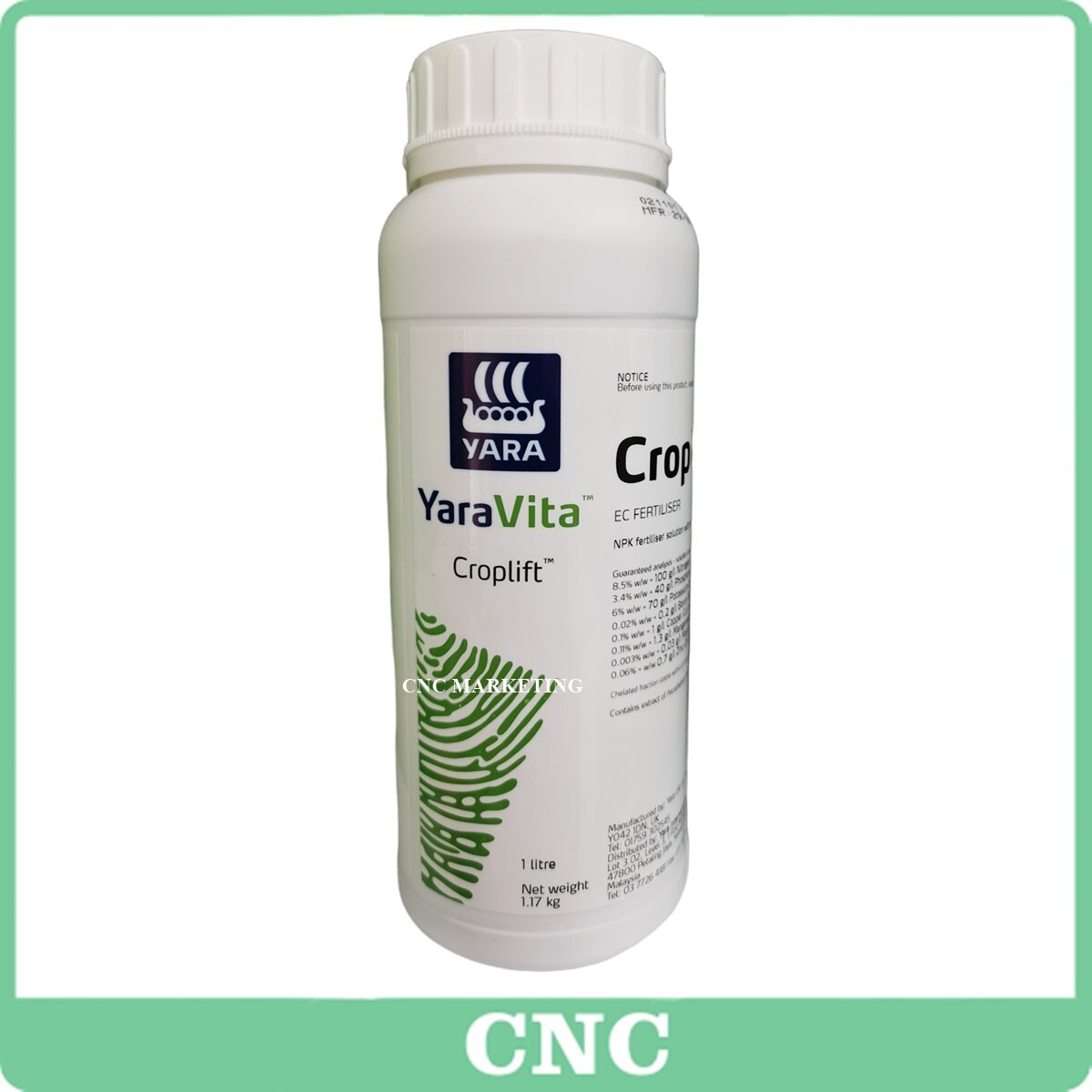 1L YaraVita Croplift NPK Fertiliser Yara With Seaweed Extract ...