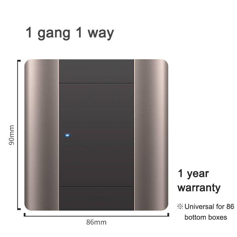 FLKL modern lighting wall switch plug socket 3 pin plug socket wall ...