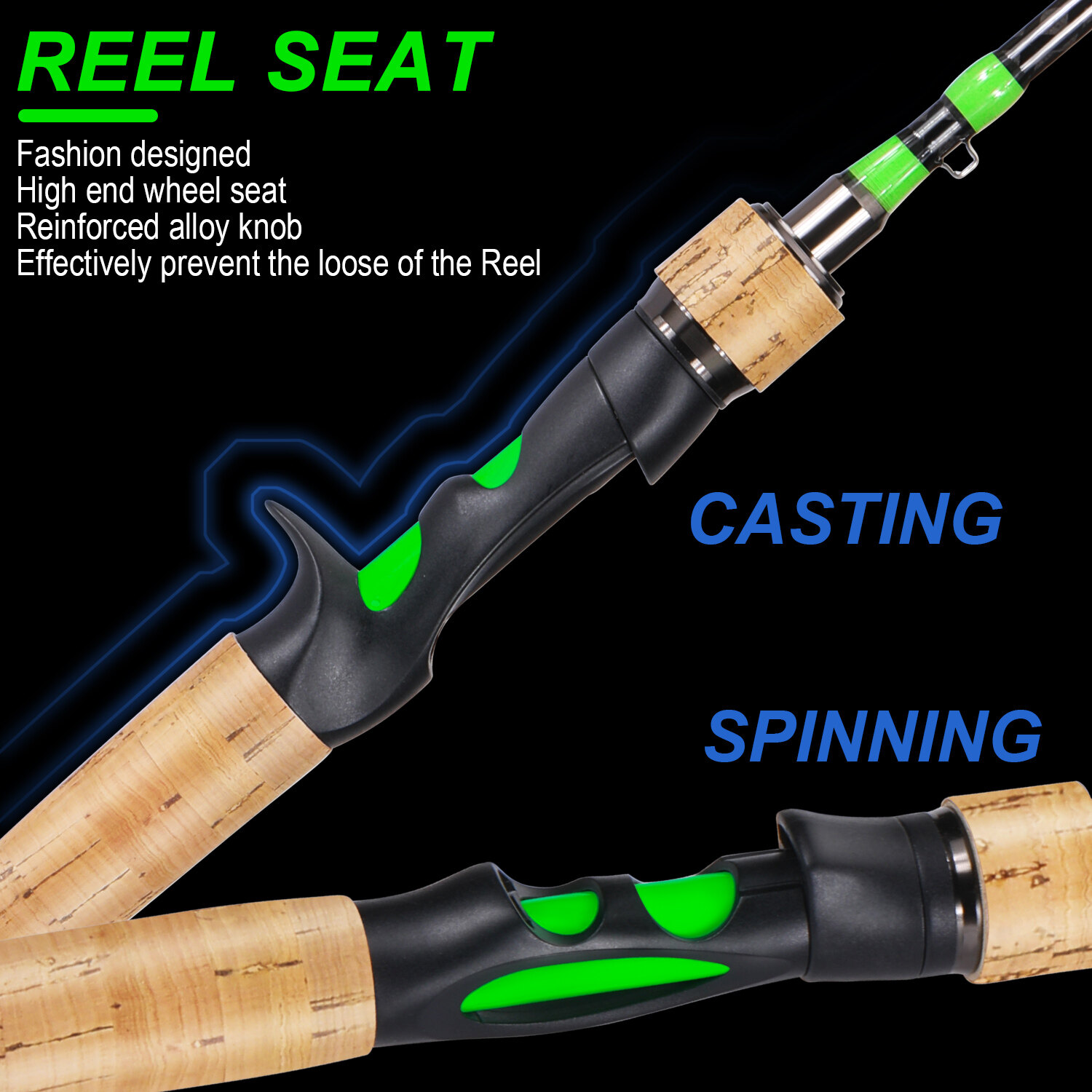 Sougayilang ยี่ห้อ Original Fishing Rod 6-12LB 2ส่วน คันเบ็ดตกปลา ...