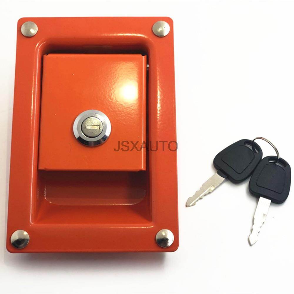 Excavator Side Door Lock Side Cover Lock Hydraulic Pump Door Lock ...