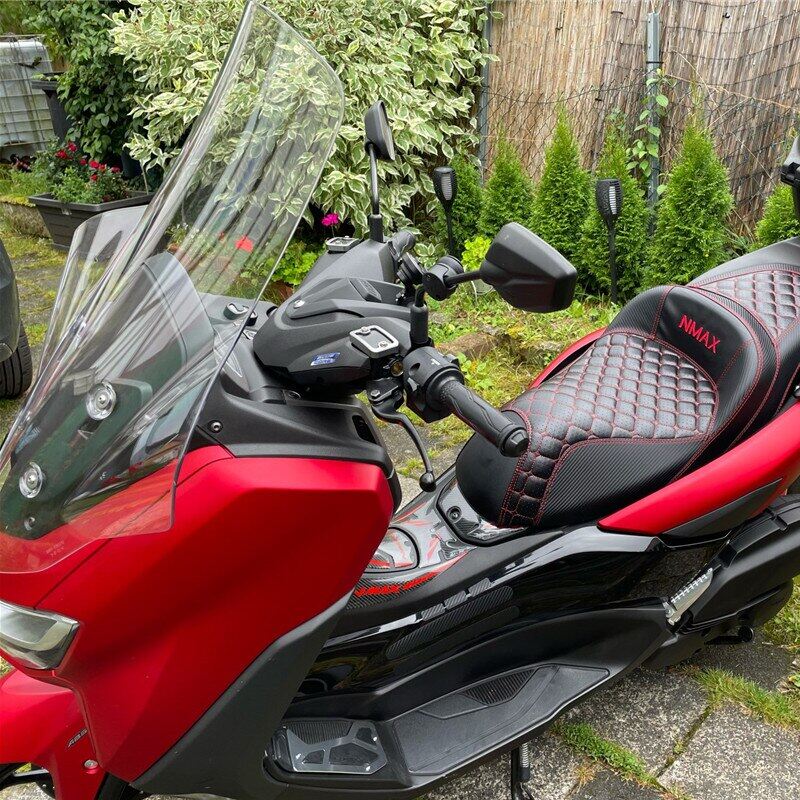 ดัดแปลงรถจักรยานยนต์ Nmax155 Nmax2020ปรับได้10ซม. สูง58.5ซม. กระจกกันลม ...