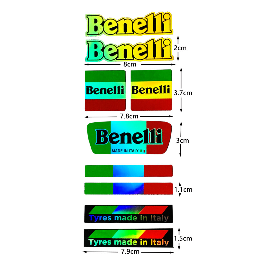 Benelli Racing Motorcycle Reflective Sticker Waterproof Motorcross ...