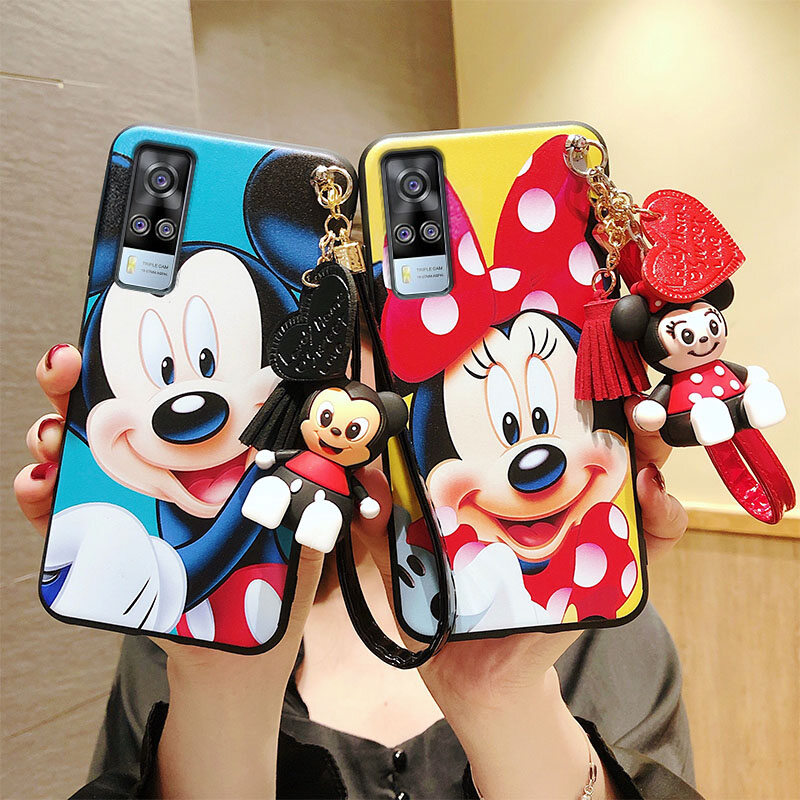 สำหรับ VIVO Y51 2020 / VIVO Y31 2021การ์ตูนน่ารักมิกกี้ Minnie เคส ...