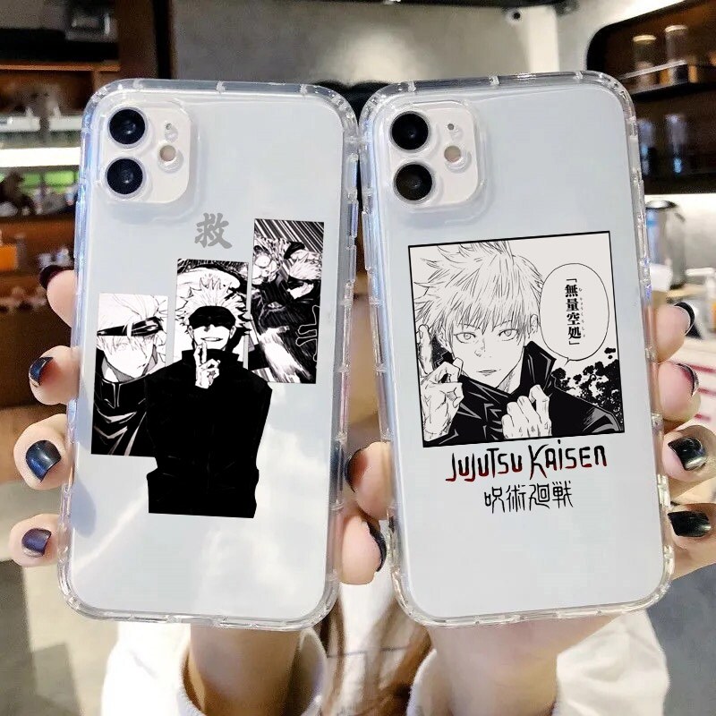 Jujutsu Kaisen Satoru Gojo Anime Phone Case For iPhone 11 Pro Max 12 X ...