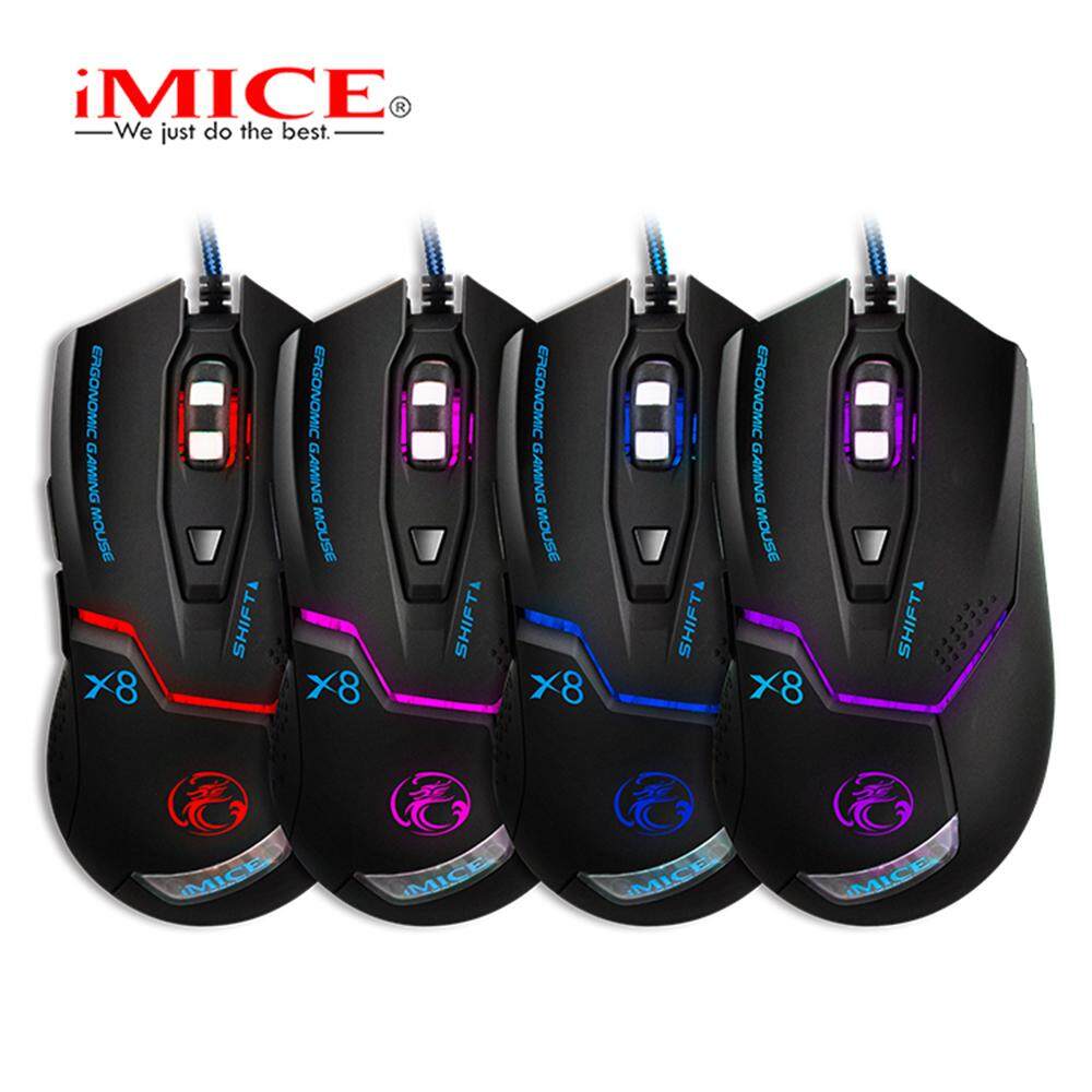 iMICE Professional Wired Gaming mouse 3200dpi USB Optical Mouse 6 ...