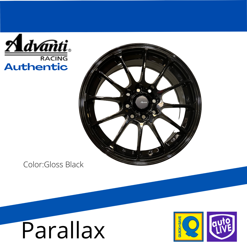 Advanti Parallax 15 x 6.5 PCD 100 / 114.3 8H ET40 | Lazada