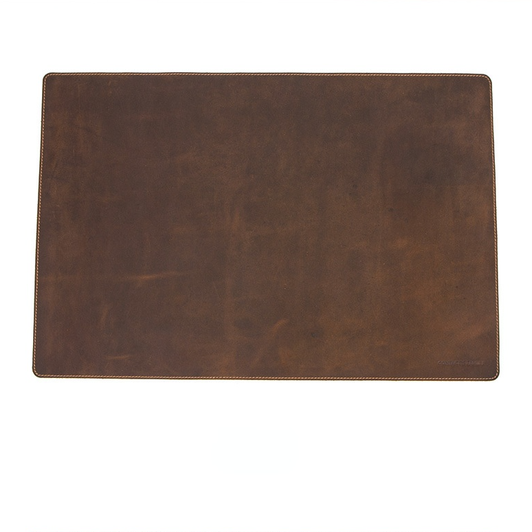 Genuine leather mouse pad Crazy Horse leather computer pad 60x40 80x40 ...