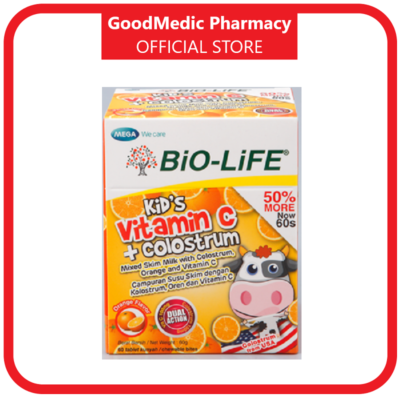 Bio-Life Kid's Colostrum Multivitamin & Minerals / Vitamin C / Cal-D ...