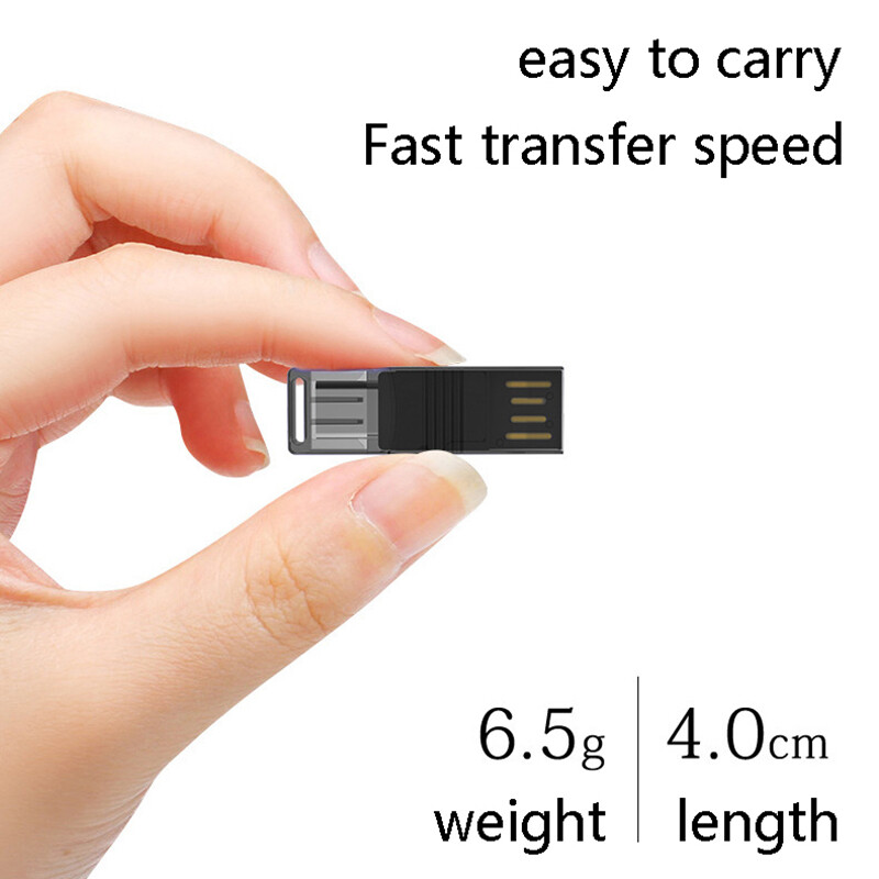 ZHANG 2 In 1 Card Reader USB 2.0 USB Type C เป็น SD Micro SD TF Card ...