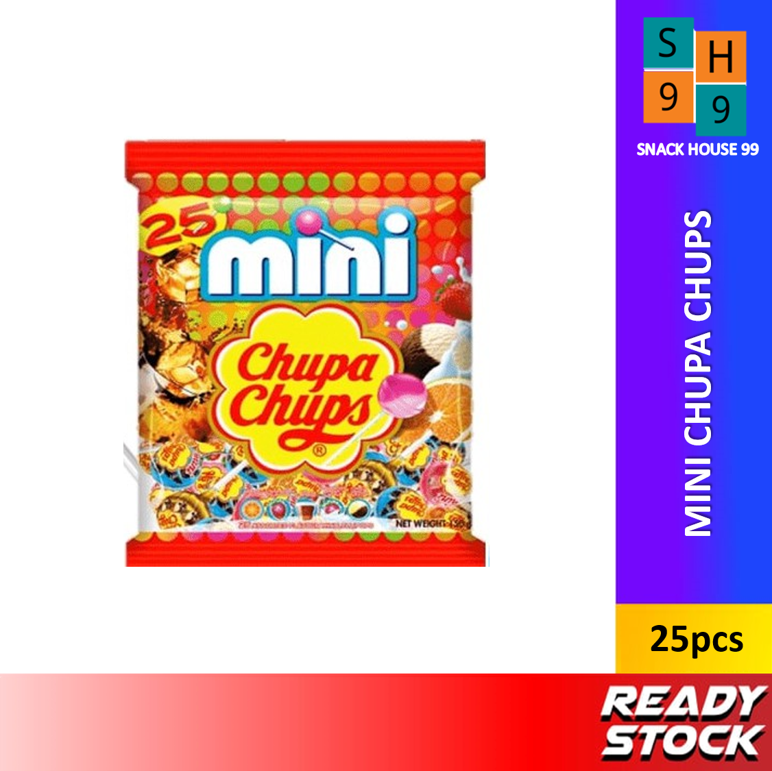 Mini Chupa Chups / Chupa Chups Lollipop 11g x 10pcs / 6g x 25pcs【 Fruit ...