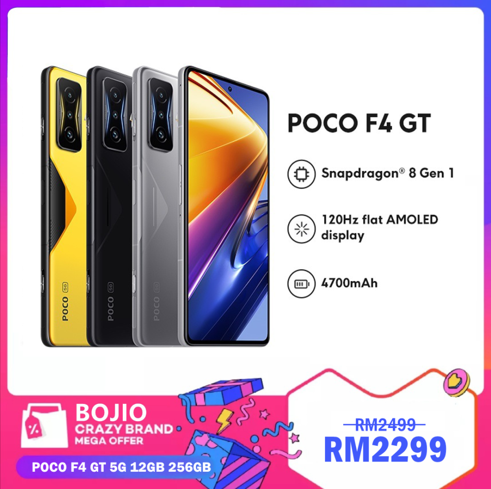 Poco F4 GT Price in Malaysia & Specs - RM1379 | TechNave