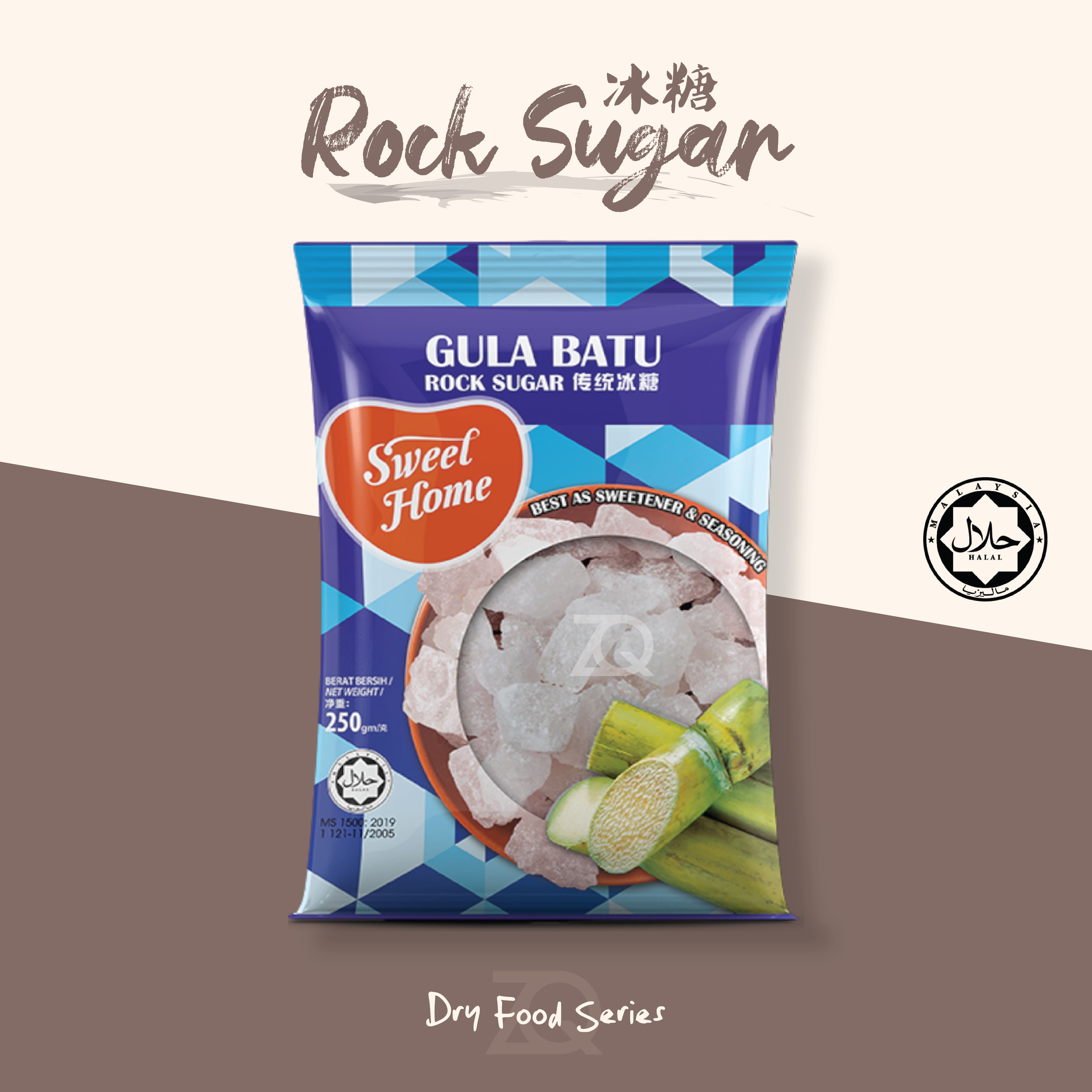 Rock Sugar / Gula Batu (Random Pick) 大冰糖 250g | Lazada